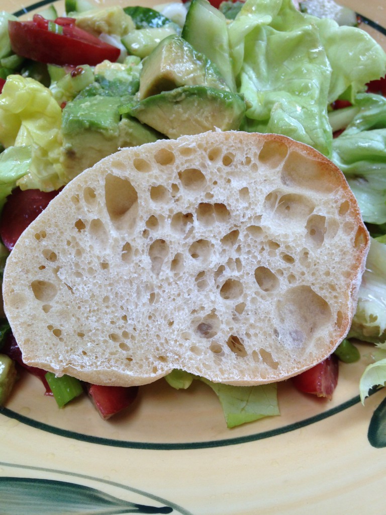 How do I get holes in my bread?